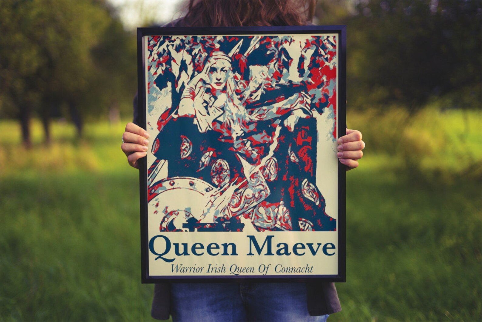 Queen Maeve, Print Poster - Direct From the Artist - Etsy