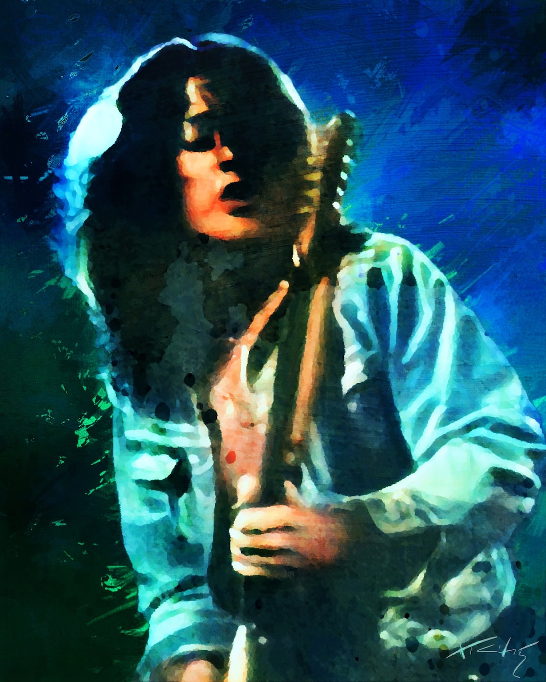 Rory Gallagher Fan Art Direct From the Artist - Etsy