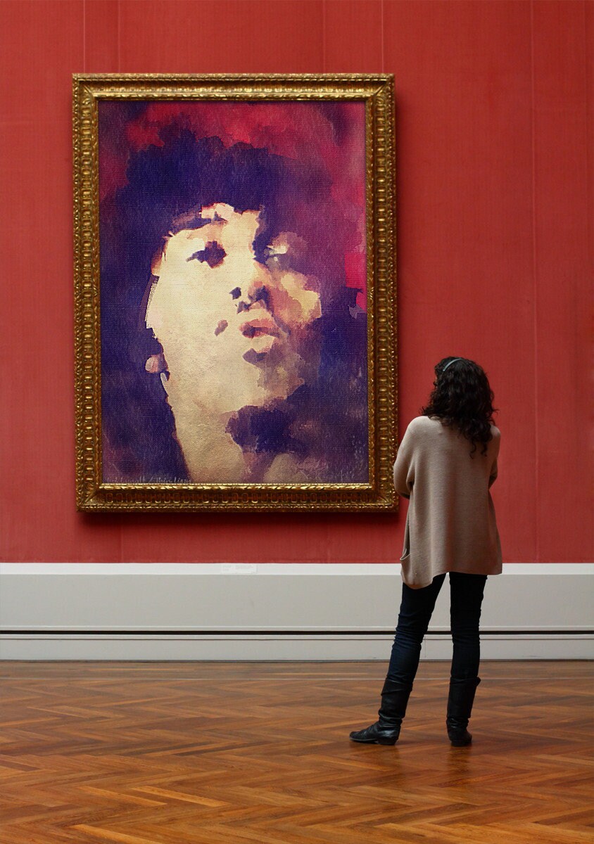 Phil Lynott Art Print Poster Digital Portrait Direct From - Etsy