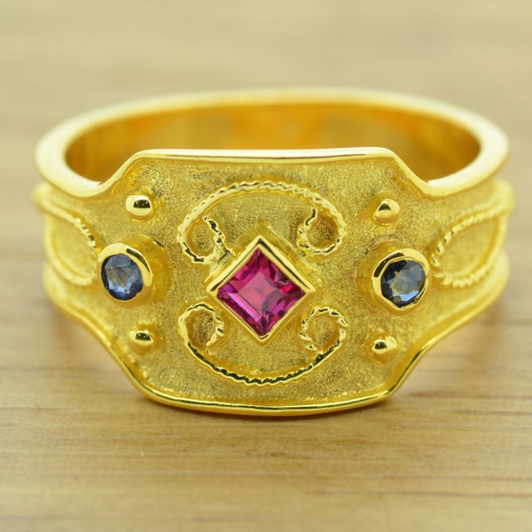 Etruscan Ring - Etsy