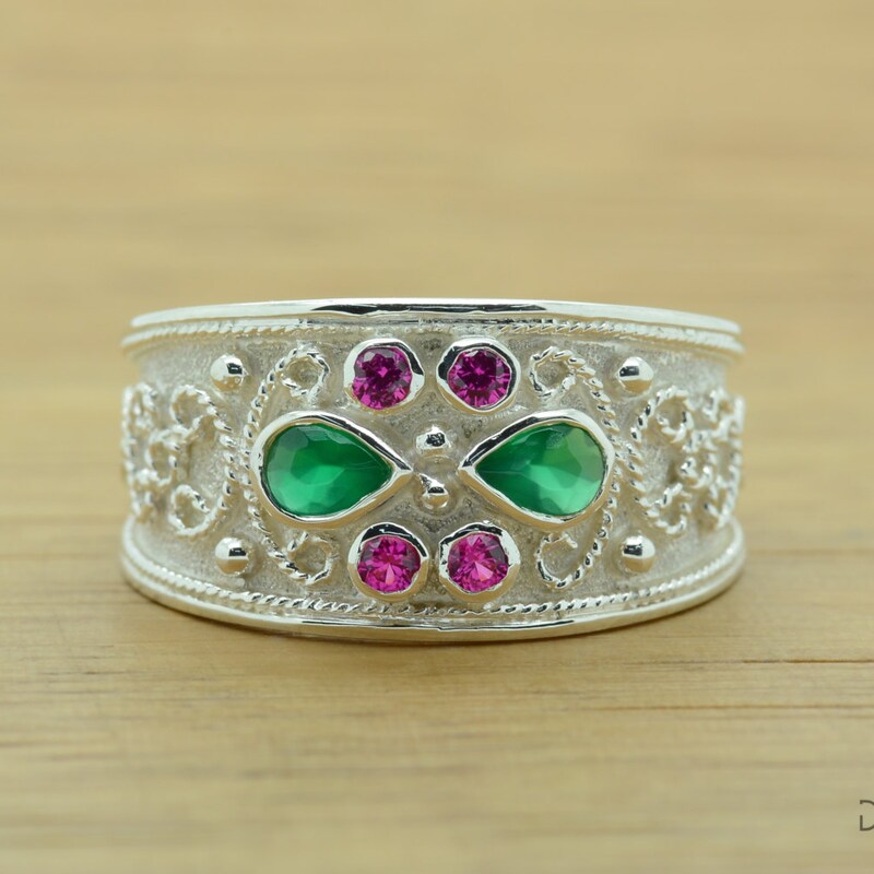 Etruscan Ring - Etsy