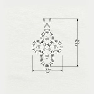 Ruby Cross, Byzantine Cross, Greek Cross, Gold Cross, Orthodox Cross ...