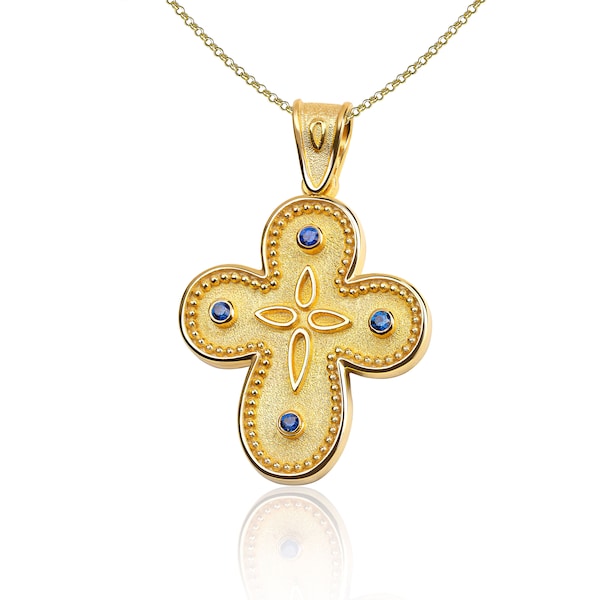 Gemstone Cross - Etsy