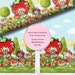 Strawberry Digital Papers, Seamless Strawberry Pattern, Strawberry Girl ...
