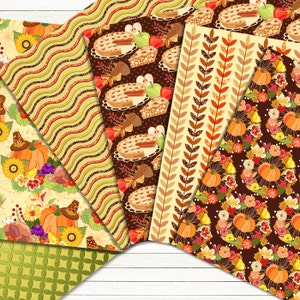Thanksgiving Papers: thanksgiving DIGITAL Papers With Thanksgiving ...