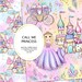 Princess Digital Paper Princess Pattern Prince Digital - Etsy