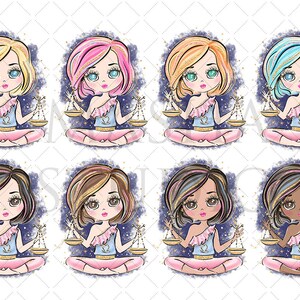 Masha Studio's Zodiac Libra Sign, Libra Clipart, Zodiac Clipart ...