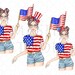 4th of July Clipart, Patriotic Clipart, American Girl Clipart ...