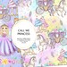 Princess Digital Paper, Princess Pattern, Prince Digital Paper ...