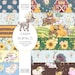 Farm Animals Digital Papers Domestic Animals Patterns | Etsy