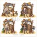 Country Music Hand Drawn Clip Art, Country Girl Illustration, Western ...