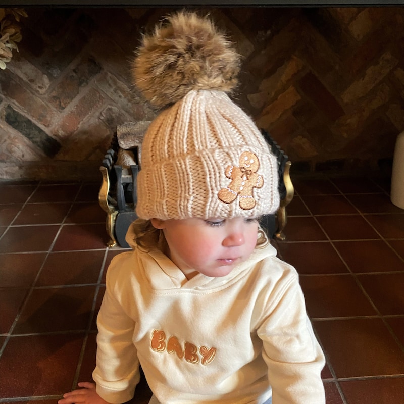 Gingerbread Winter Hat - Etsy UK