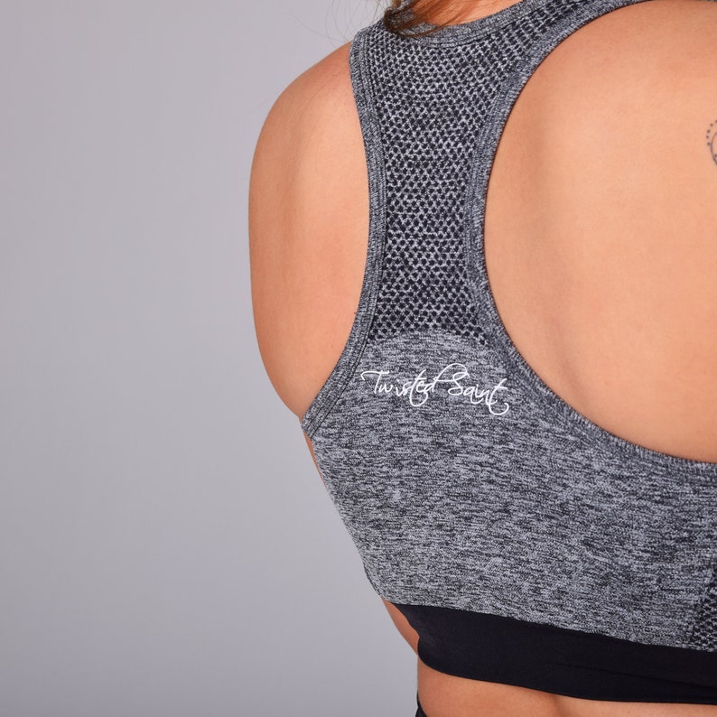 Flex Seamless Twisted Saint Sports Bra. Various Colours Sports | Etsy