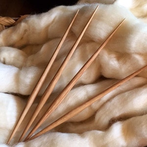 Spindle Stick, Oak, Single - Etsy