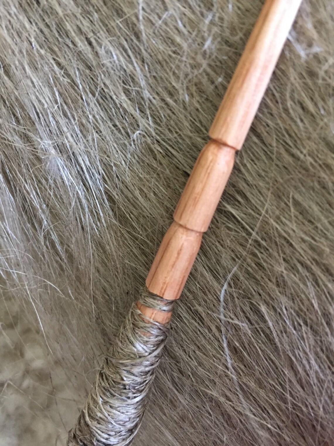 Flax Spindle Stick Original Size - Etsy