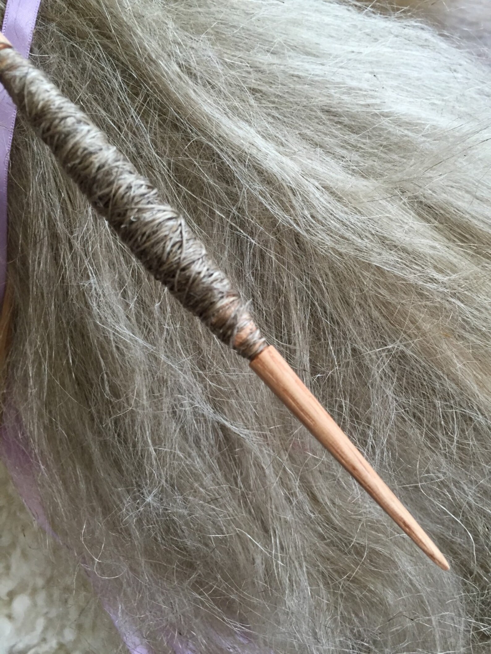Flax Spindle Stick Original Size - Etsy