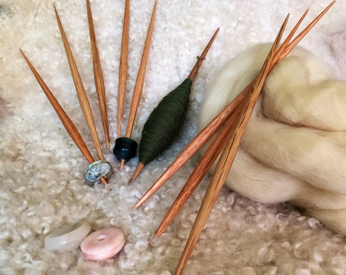 Spindle Stick, Oak, Single - Etsy