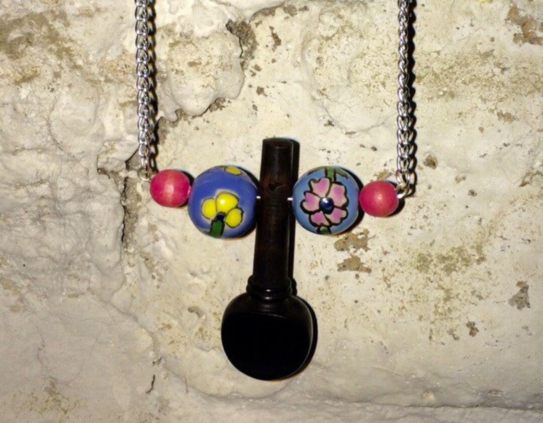 Upcycled Ebony Violin Tuning Peg With Floral Beads - Etsy