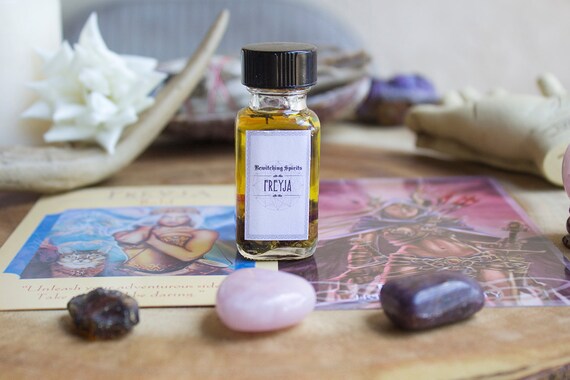 Freya Freyja Oil Elixir Potion Valkyrie Warrior Earth | Etsy