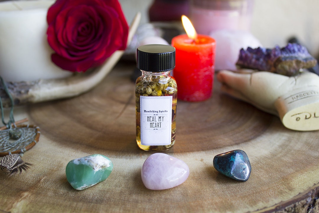 Heal My Heart Oil Elixir Getting Over Heartbreak Moving On - Etsy