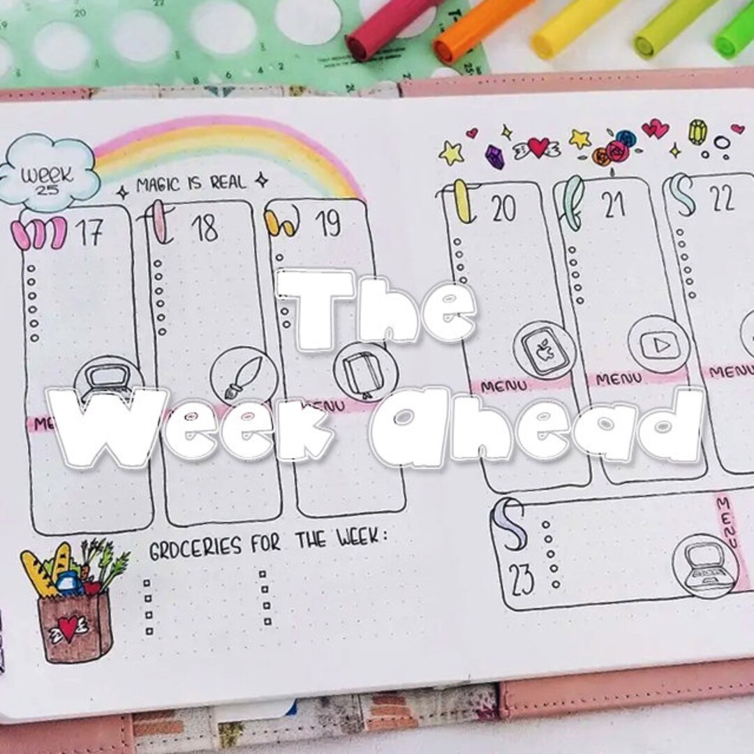 The Week Ahead Spread Tarot Reading Overall Weekly Personal Reading ...