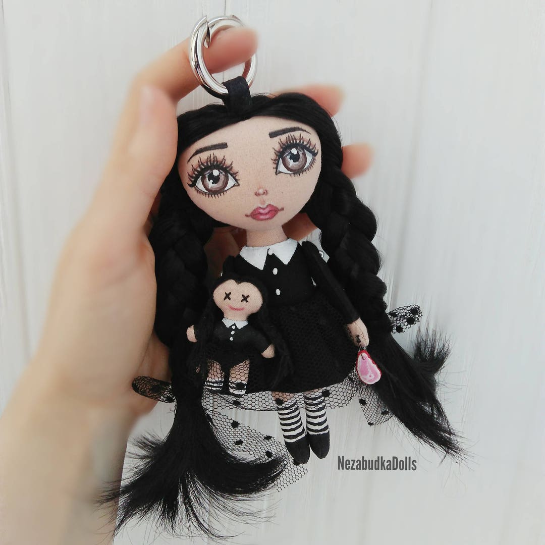 Halloween's Rag Doll Handmade Horror Art Cloth Doll Goth Haunted Doll ...