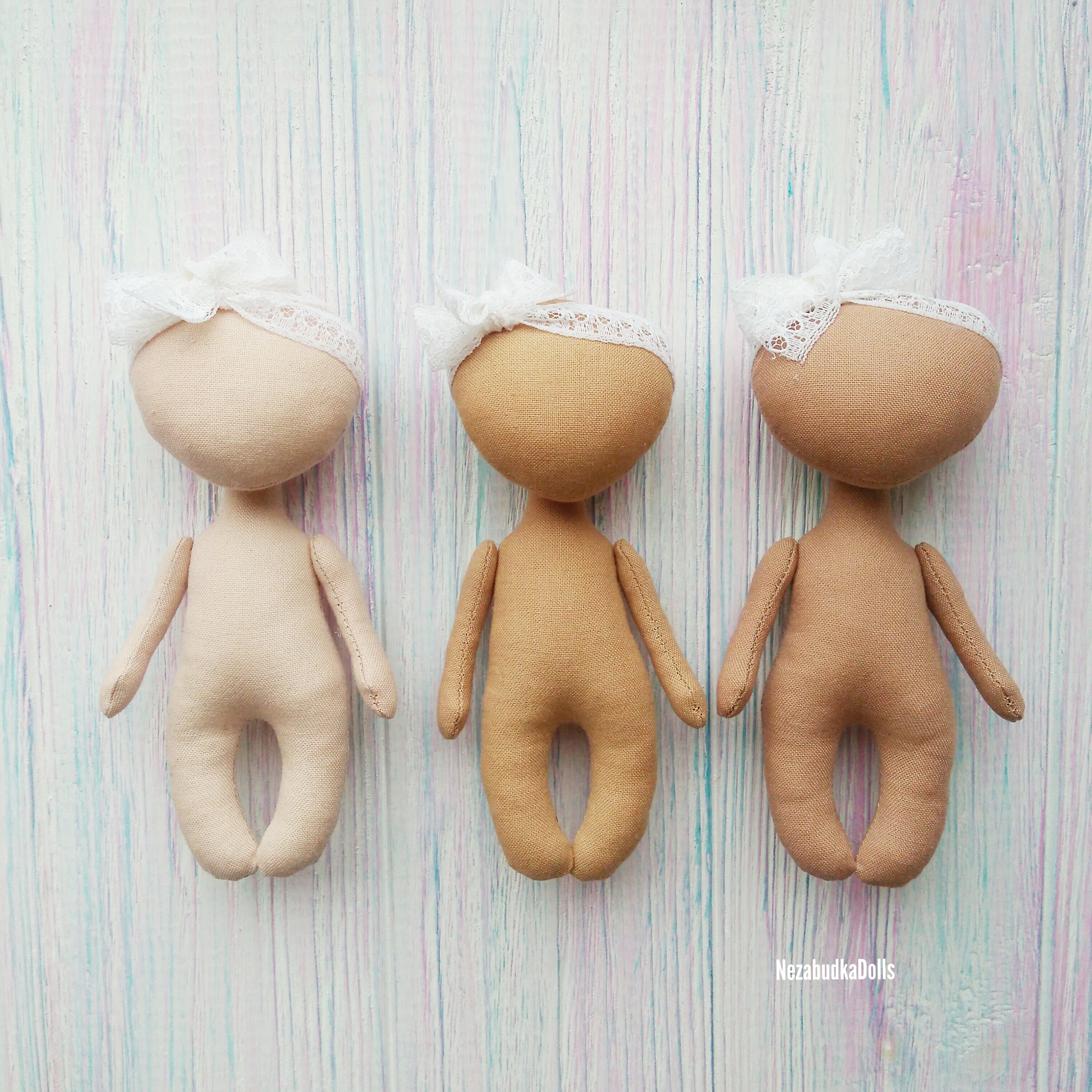 DIY rag doll for pro Set 5 for making dolls | Etsy