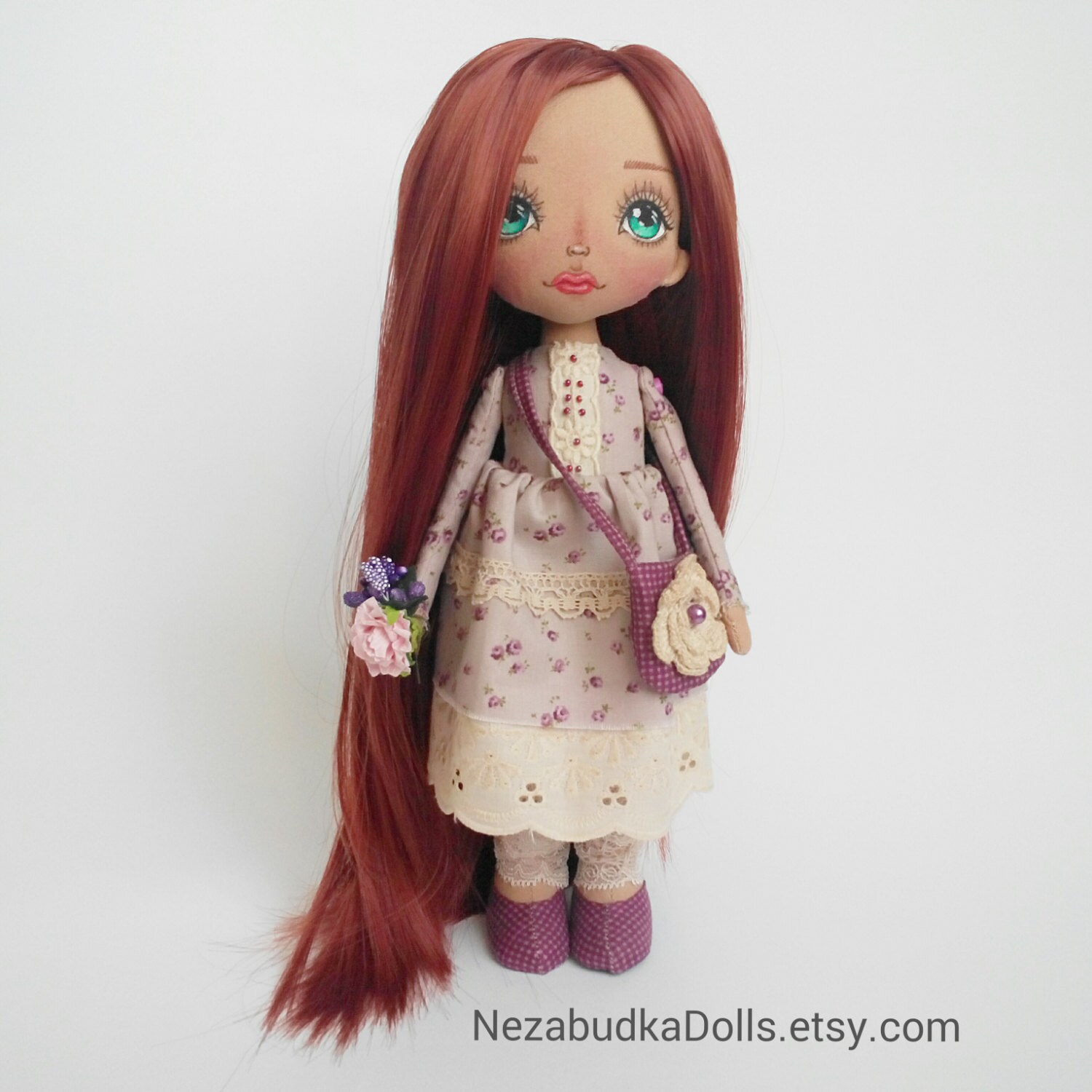 Custom Fabric Doll Handmade Personalized Rag Doll - Etsy