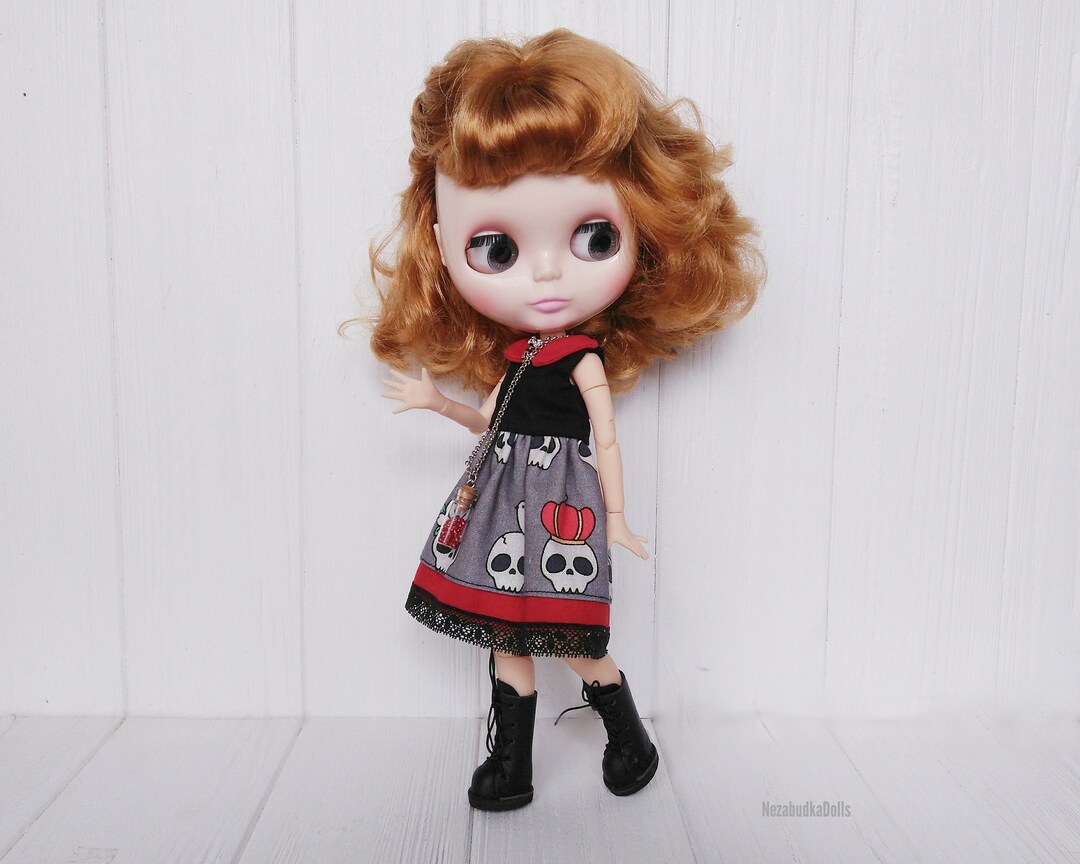 Middie Blythe Dress Rainbow High Outfit Gothic Horror Rainbow High ...