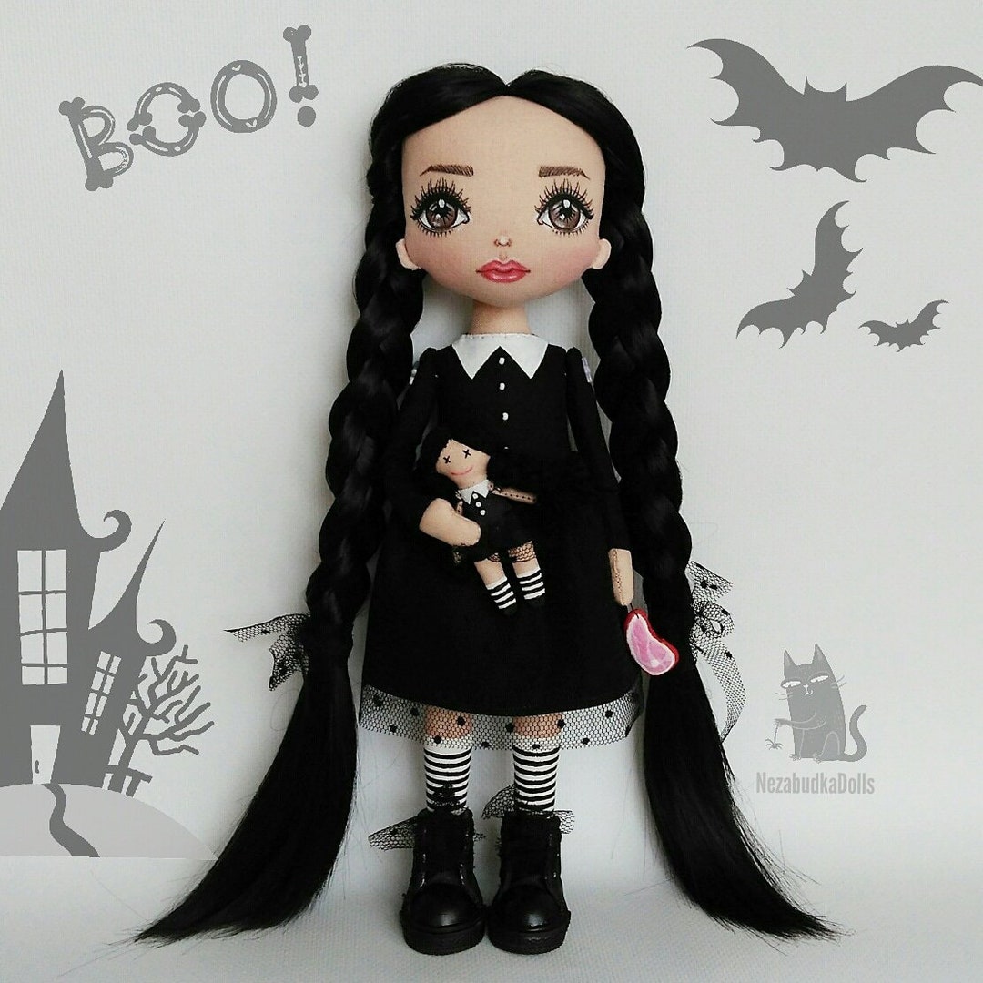 Haunted Rag Dolls Halloween's Goth Art Doll Horror Goth Gift for Girl ...
