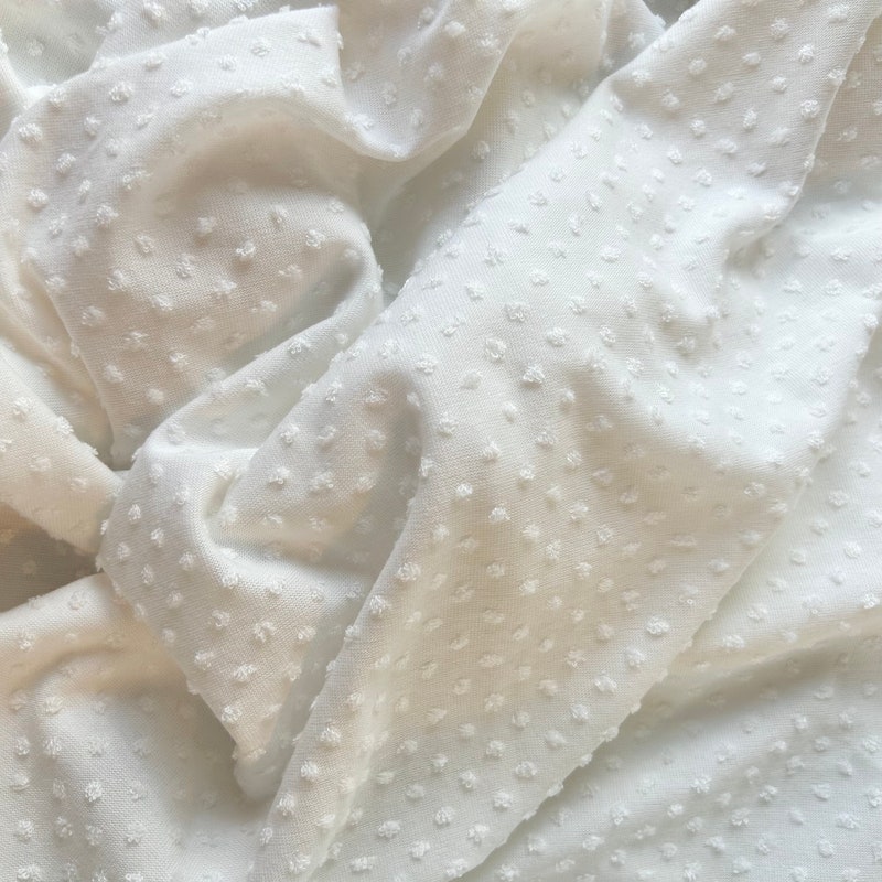 Dotted Swiss Fabric - Etsy
