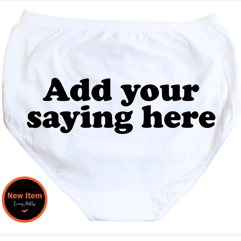 Customized Bridal Panty - Etsy