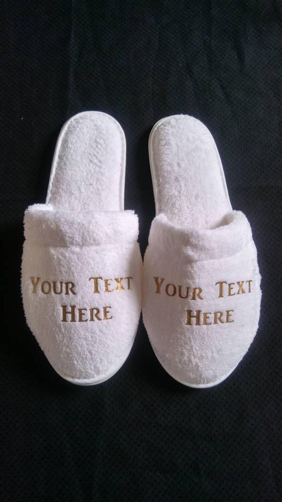 Personalized Slippers- Bridesmaid Slippers - Slippers - Customized ...