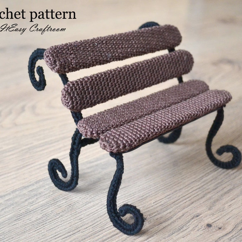 Park Bench Pattern - Etsy