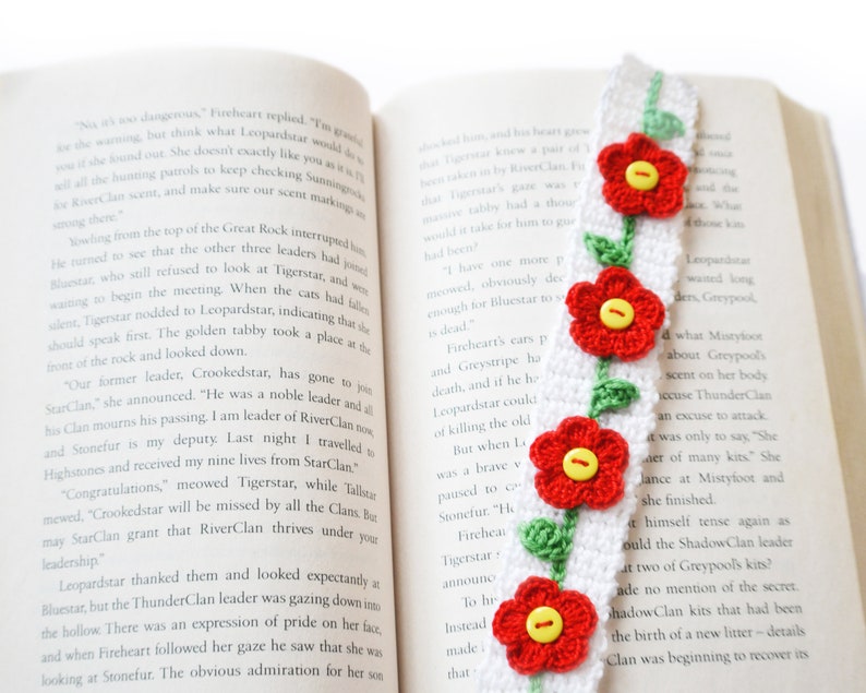 Flower Ribbon Crochet Pattern Floral Trim Edge Poppy Flower - Etsy