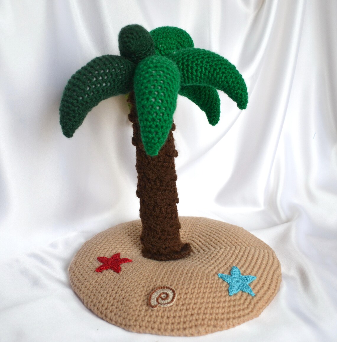 Palm Tree Crochet Pattern Crochet Sea Island Sea Stars | Etsy UK