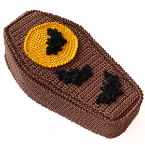 Dracula Coffin Crochet Pattern: Halloween Decor, Trick or Treat Box ...