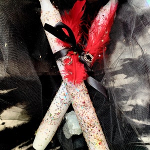 One 10 Inch Self Love Vampire Taper Candle - Etsy