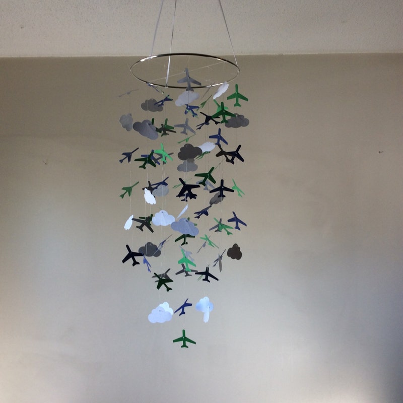 Airplane Mobile - Etsy
