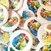 Human Brain Magnet Set - 2.25" Round Fridge Magnets - Refrigerator ...