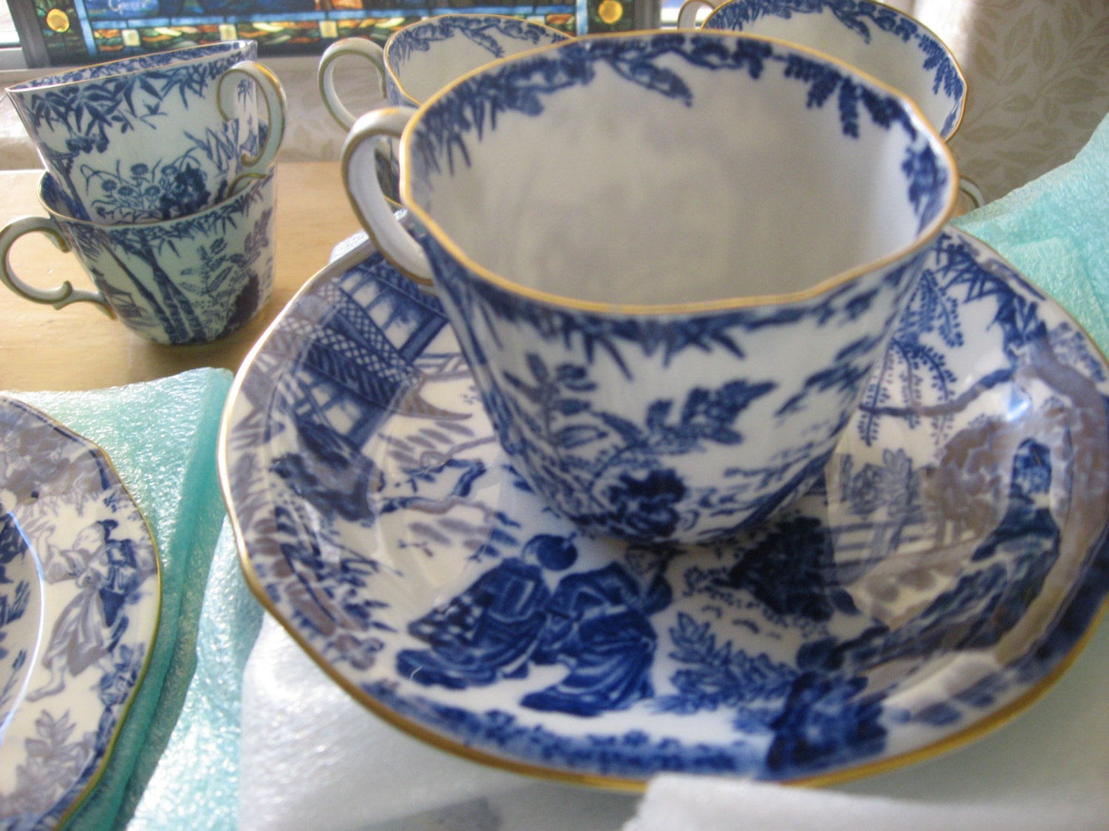 Royal Crown Derby Blue Mikado China - Etsy