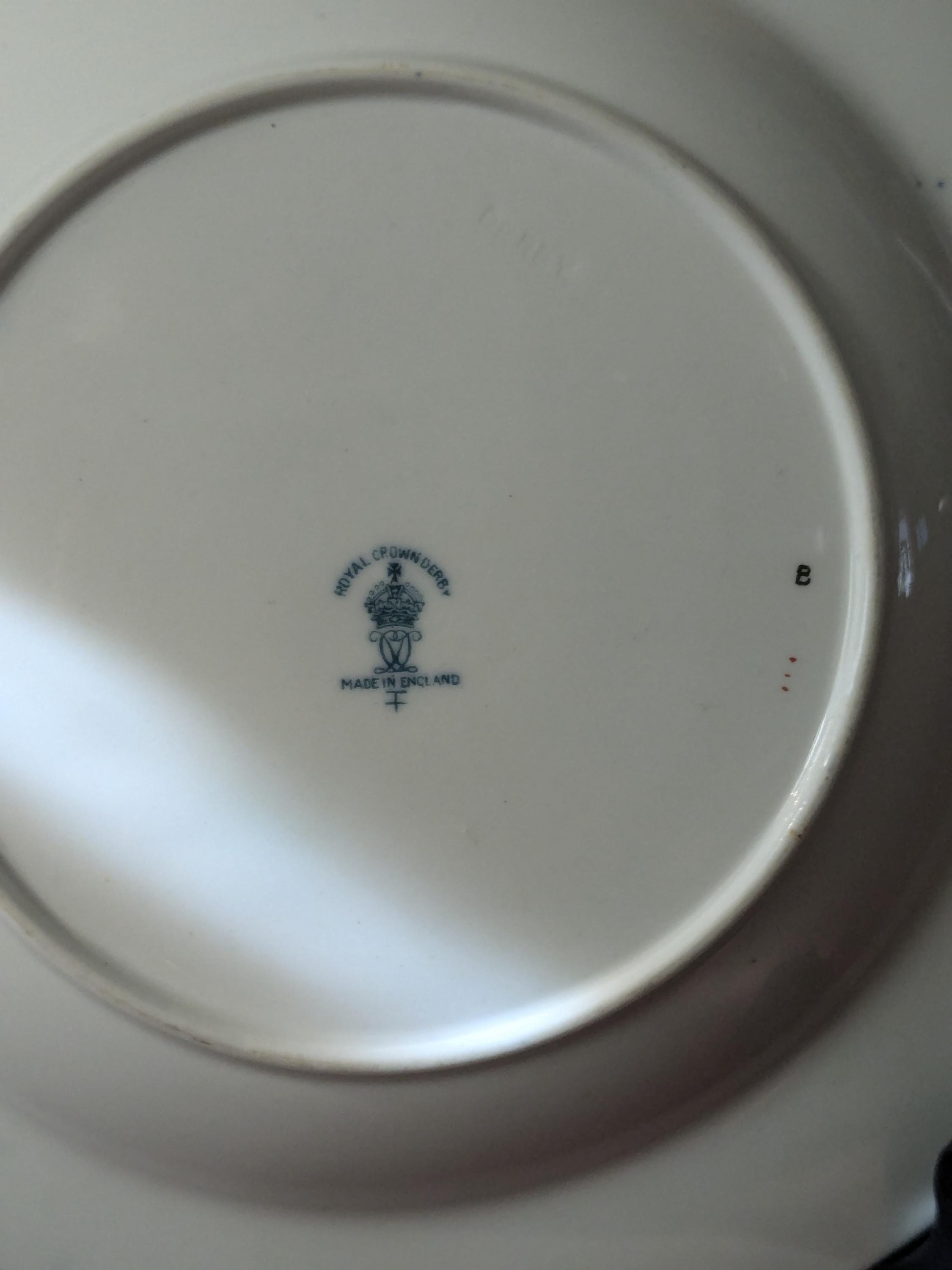 Blue Mikado Royal Crown Derby Soup Bowl - Etsy