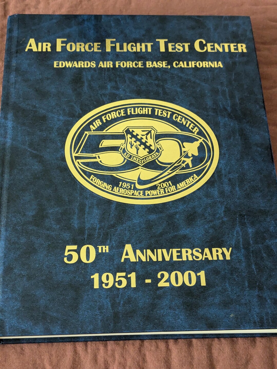 USAF Flight Test Center 50th Anniversary 1951-2001 - Etsy