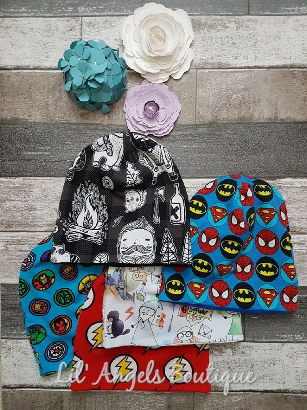 Marvel, Harry Potter, DC Superheros, Flash, Toronto Raptors, Peppa Pig ...