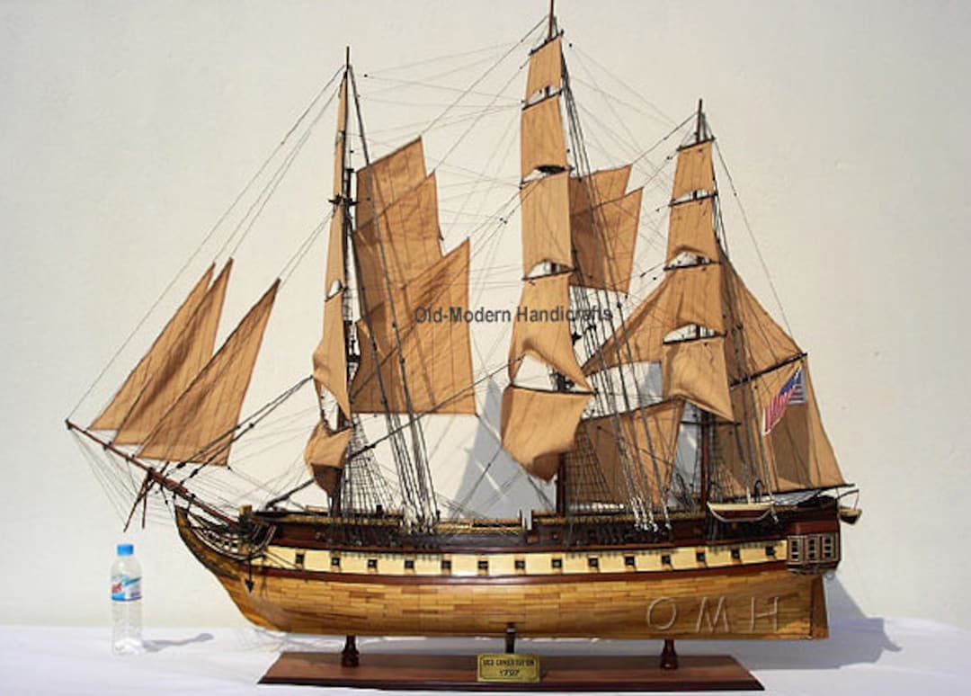 USS Constitution 'old Ironside" XLARGE, Model Ship, Nautical Decor - Etsy