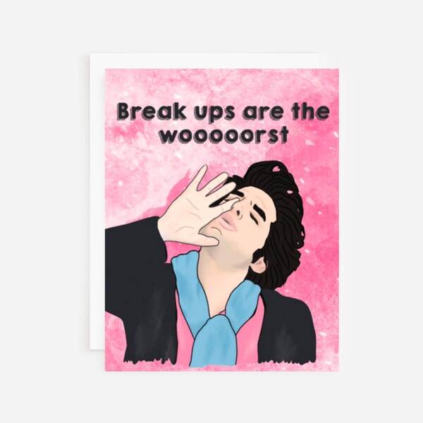 Break up Card - Etsy
