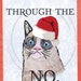 Grumpy Cat Christmas Card - Etsy