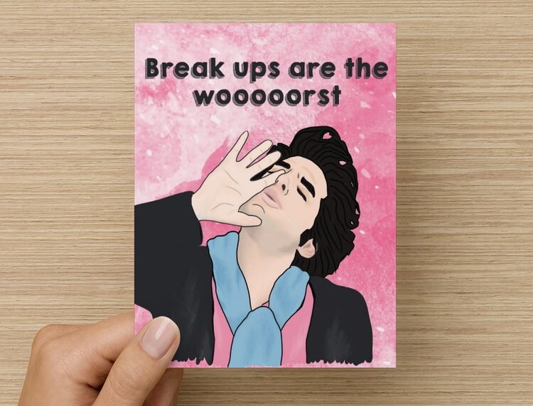 Jean-ralphio Funny Break up Card - Etsy
