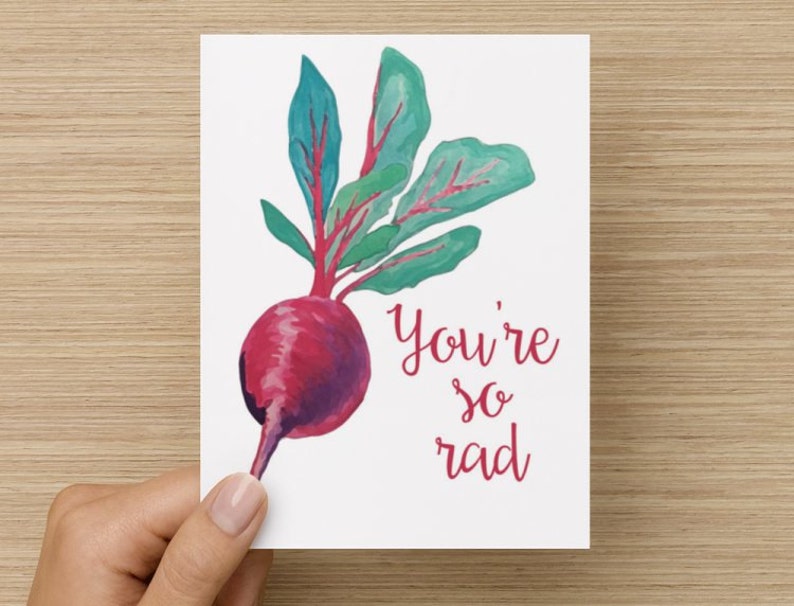 You're so Rad Card - Etsy