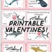 Printable Classroom Construction Valentine's Cards Digital Download ...